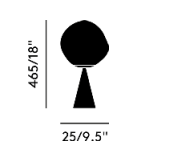 Melt Cone Fat Table - Sullamp